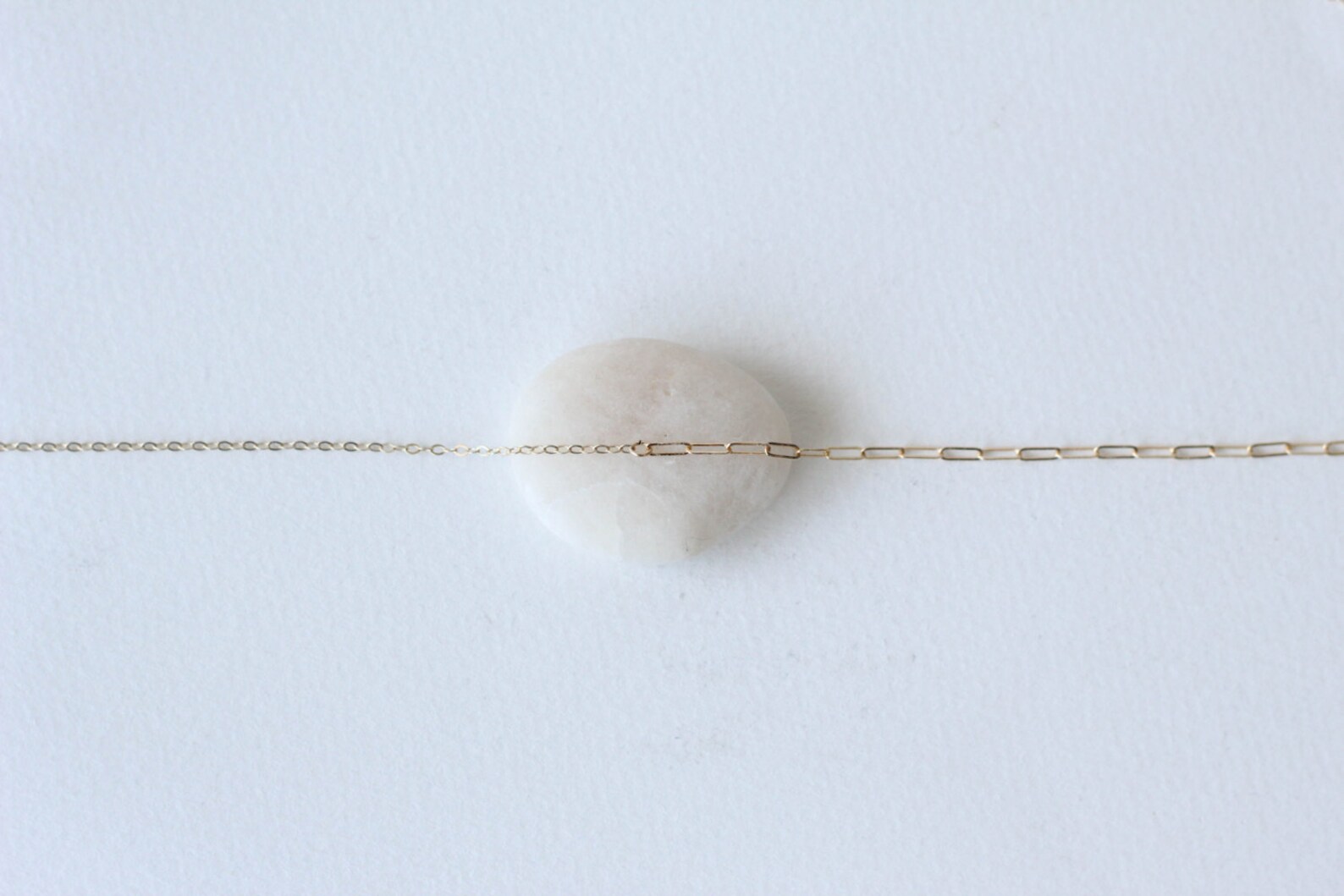 Gold Link Necklace // 14k Gold Filled Chain Link Necklace - Etsy