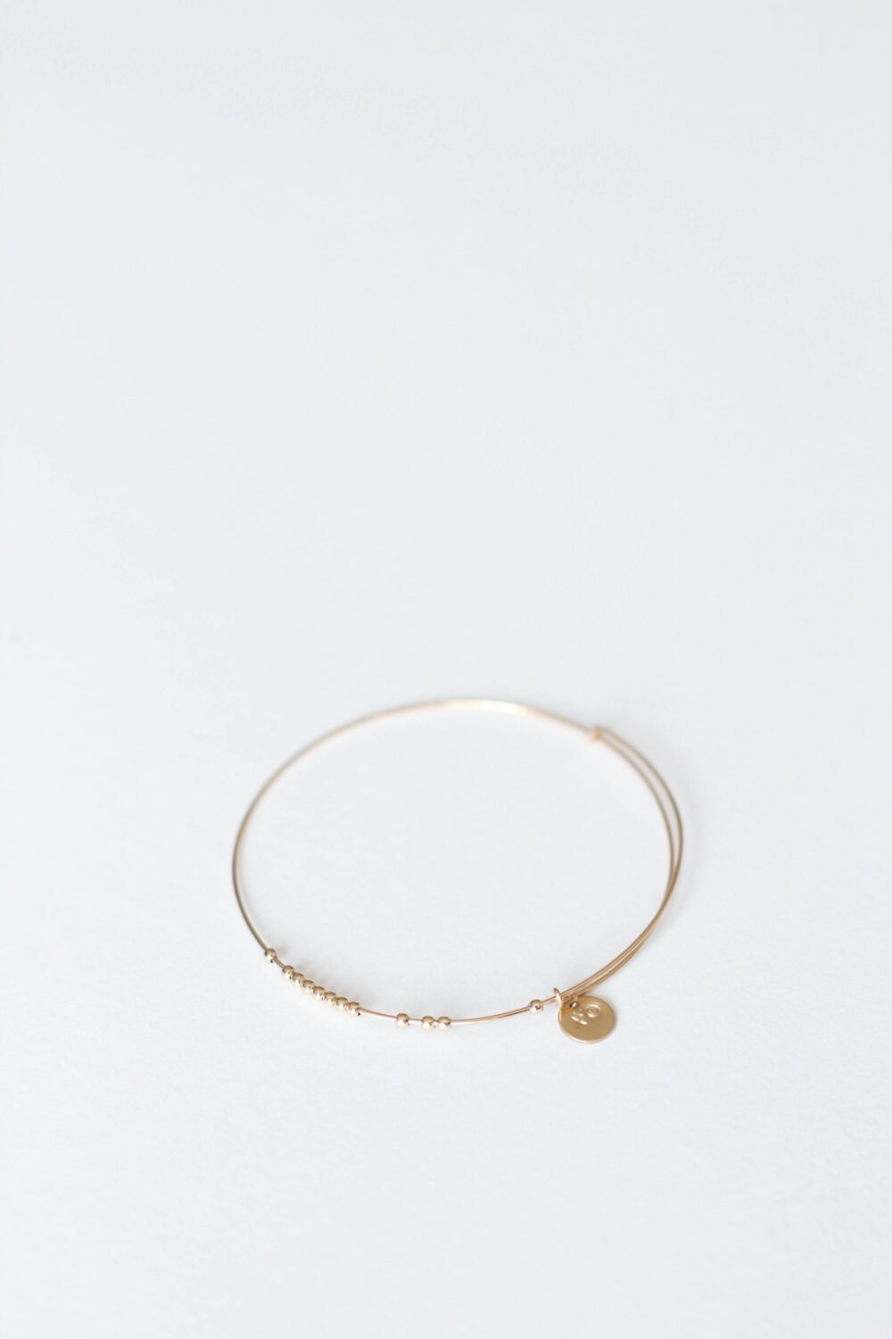 Stackable Gold Bangles // 14k Gold-filled Wire Bangle With Various ...