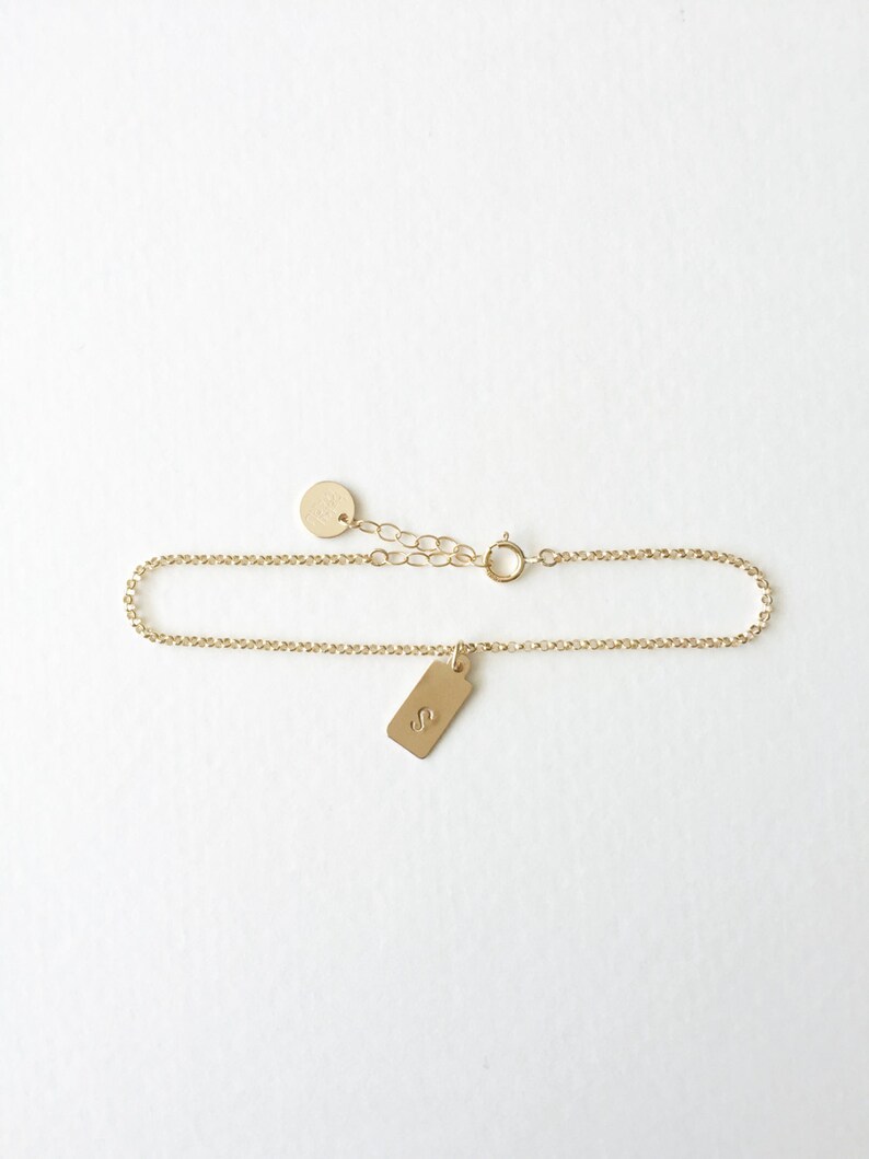 Personalized Charm Bracelet Single Charm // 14k Gold-filled - Etsy Personalized Charm Bracelet Single Charm // 14k Gold-filled - Etsy