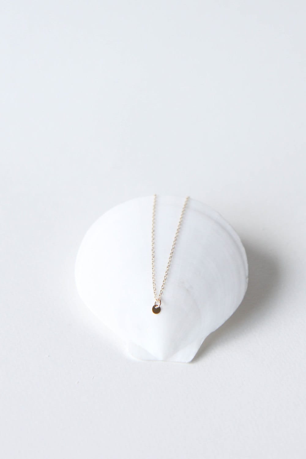 Lil Dot Necklace // 14k Gold Filled Necklace With Tiny Gold-filled ...