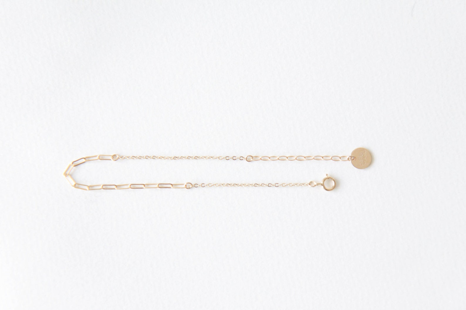 Gold Link Chain Bracelet // 14k Gold-filled Chain - Etsy