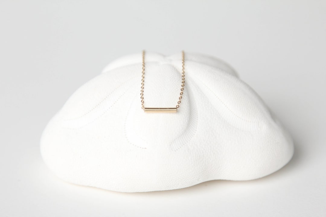 Gold Bar Necklace // 14k Gold Filled Necklace With Single Gold Bar - Etsy