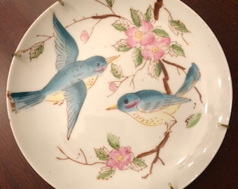 Bluebird plate | Etsy