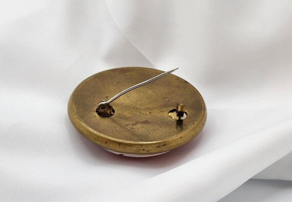 Antique Victorian Horse Bridle Rosette Pin Racing Hor… - Gem