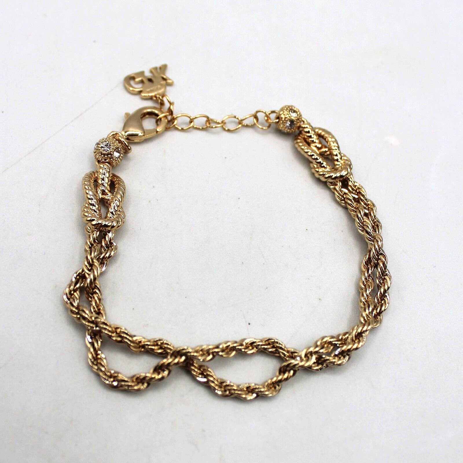 Clarion Pell Princess Grace Kelly Collection Chain Bracelet Gold Tone ...