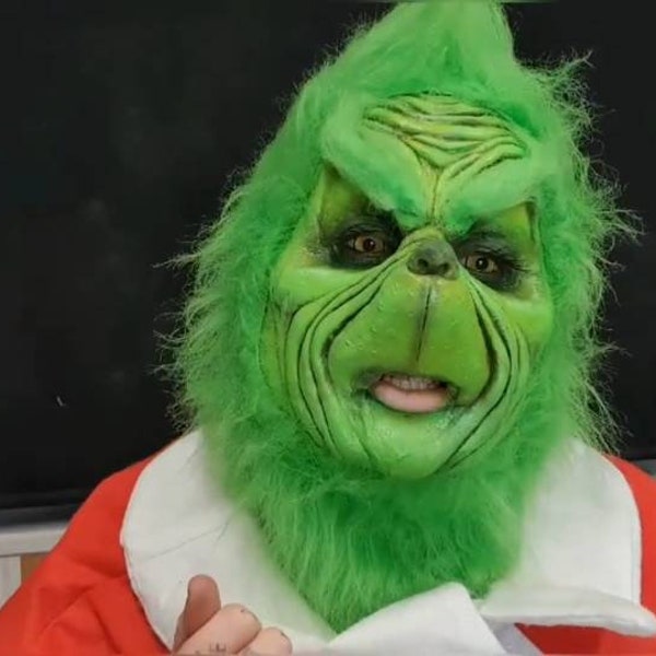 Grinch Mask - Etsy