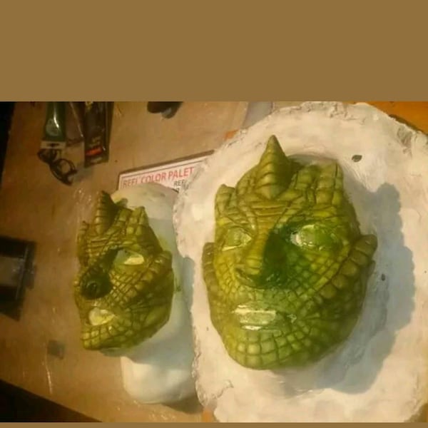 Reptile Mask - Etsy