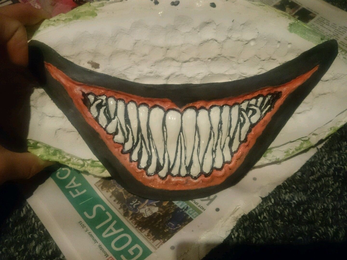 IT Pennywise Teeth Mouth Cosplay Venom Latex Mouth | Etsy UK