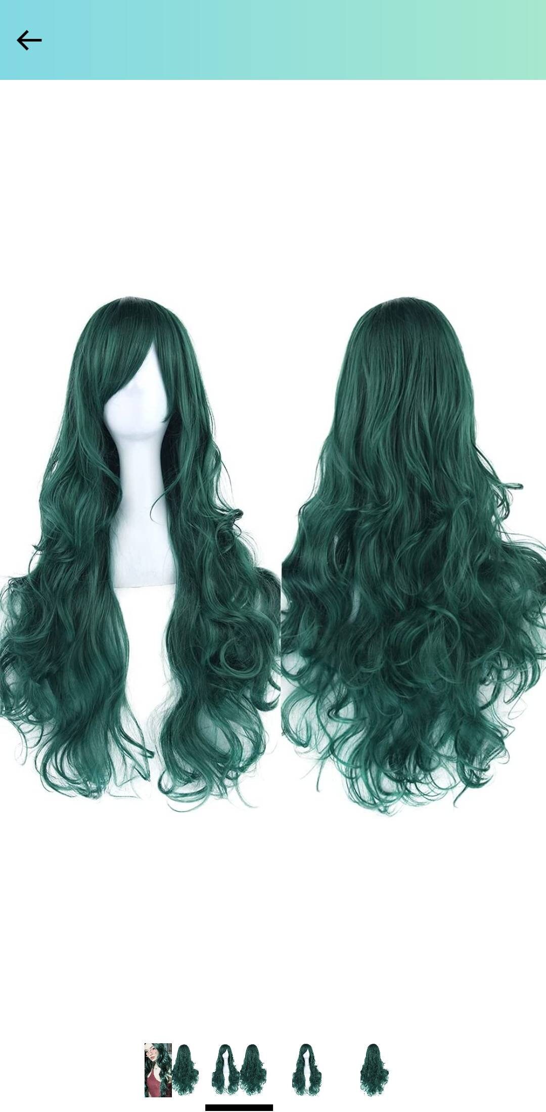 Greta Green Gremlin Wig Synthetic - Etsy