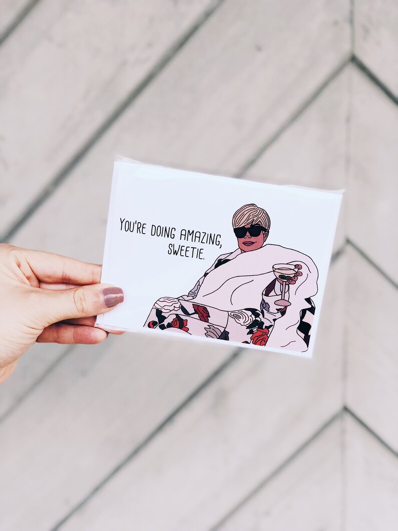 Kris Jenner Congratulations Card - Etsy