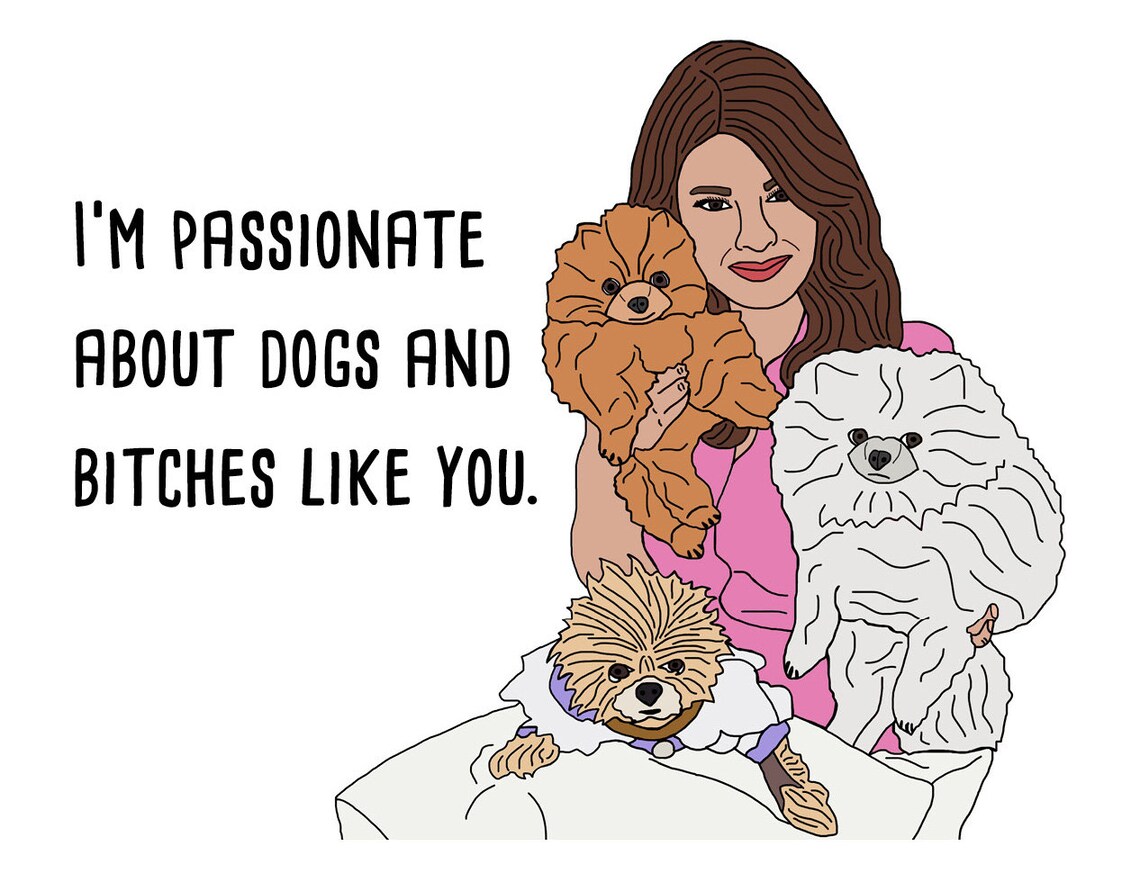 Lisa Vanderpump Birthday Card - Etsy