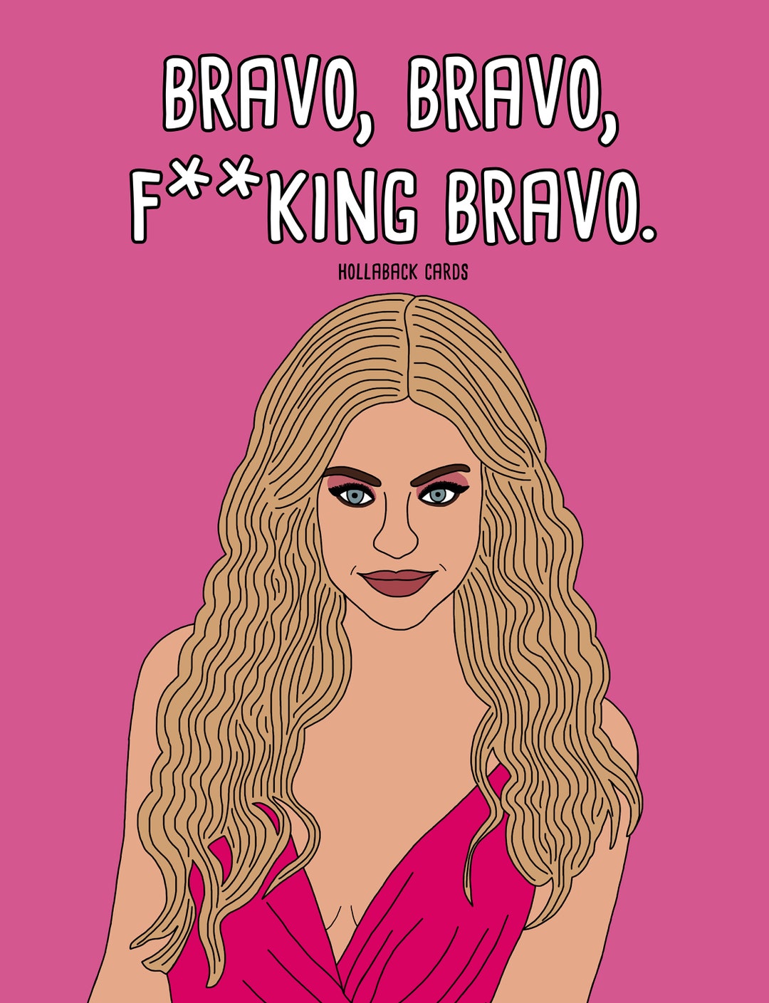 Denise Richards RHOBH Bravo Card - Etsy