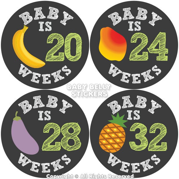 INSTANT DOWNLOAD PRINTABLE Pregnancy Stickers, Maternity Stickers ...