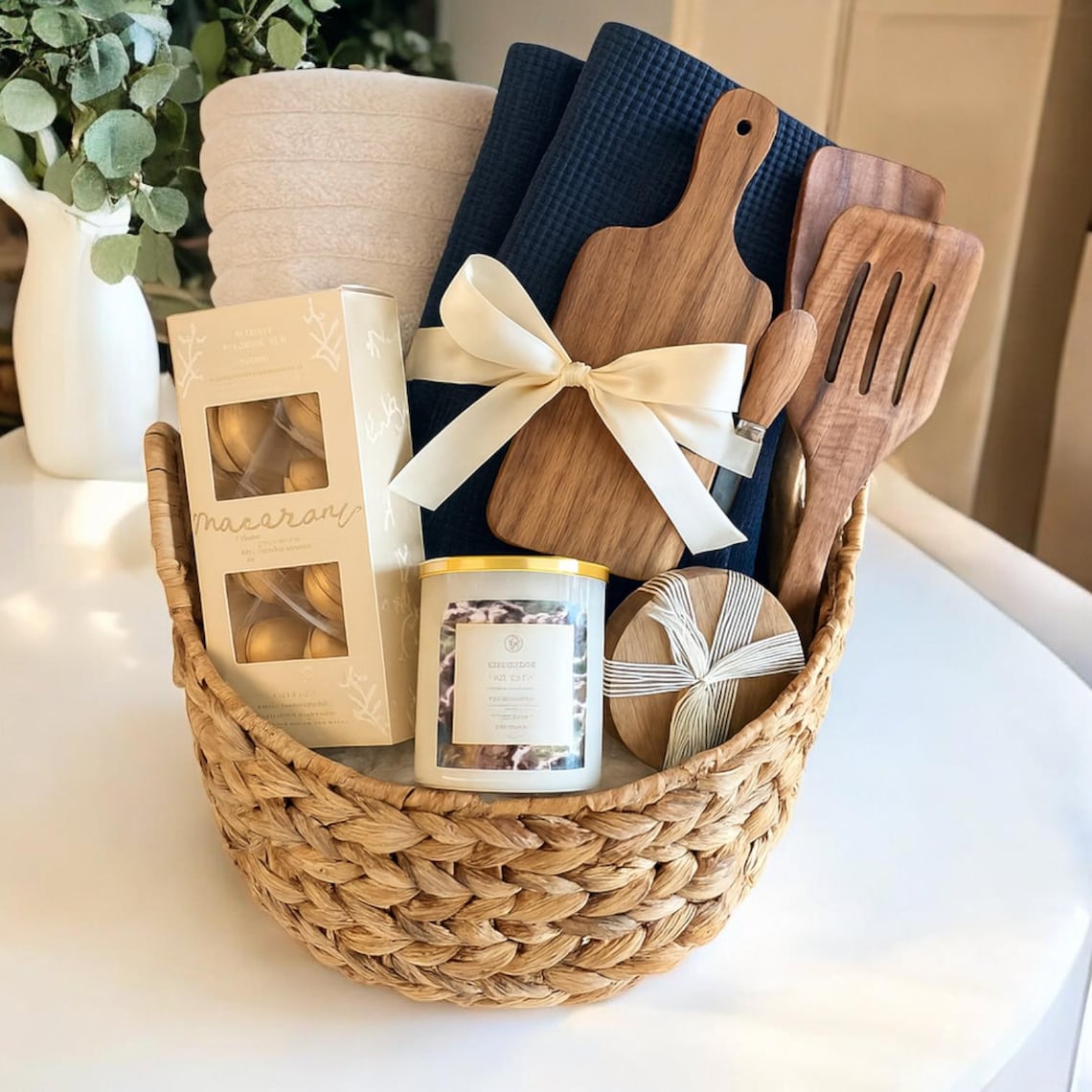 Housewarming Kitchen Gift Basket | New Home Gift | Hostess Gift ...