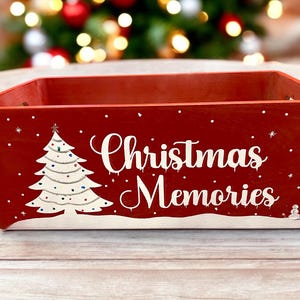 Christmas Card Storage Box - Christmas Decor - Etsy