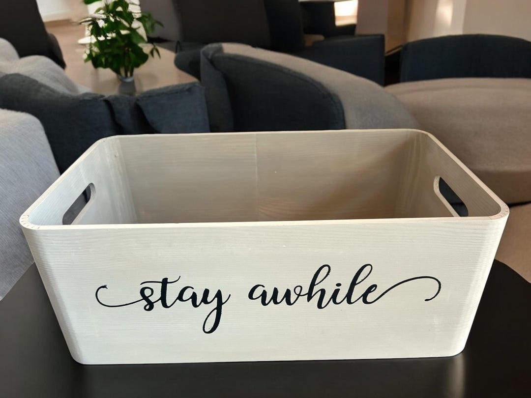 Bathroom Storage, Toiletry Box, Housewarming Gift - Be Our Guest Gift ...