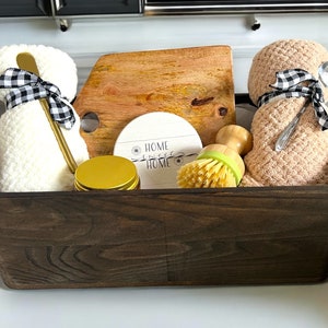 Welcome Home Gift Basket - Personalized Housewarming Gift Basket - New ...