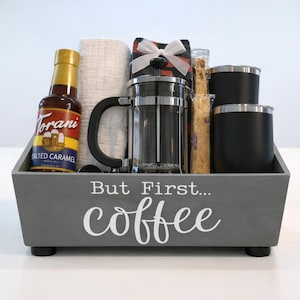 Coffee Gift Basket: Personalized Artisan Coffee, Mug & Treats - Etsy