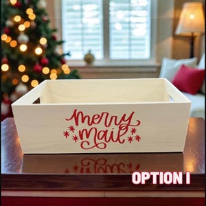 Christmas Card Storage Box - Christmas Decor - Etsy