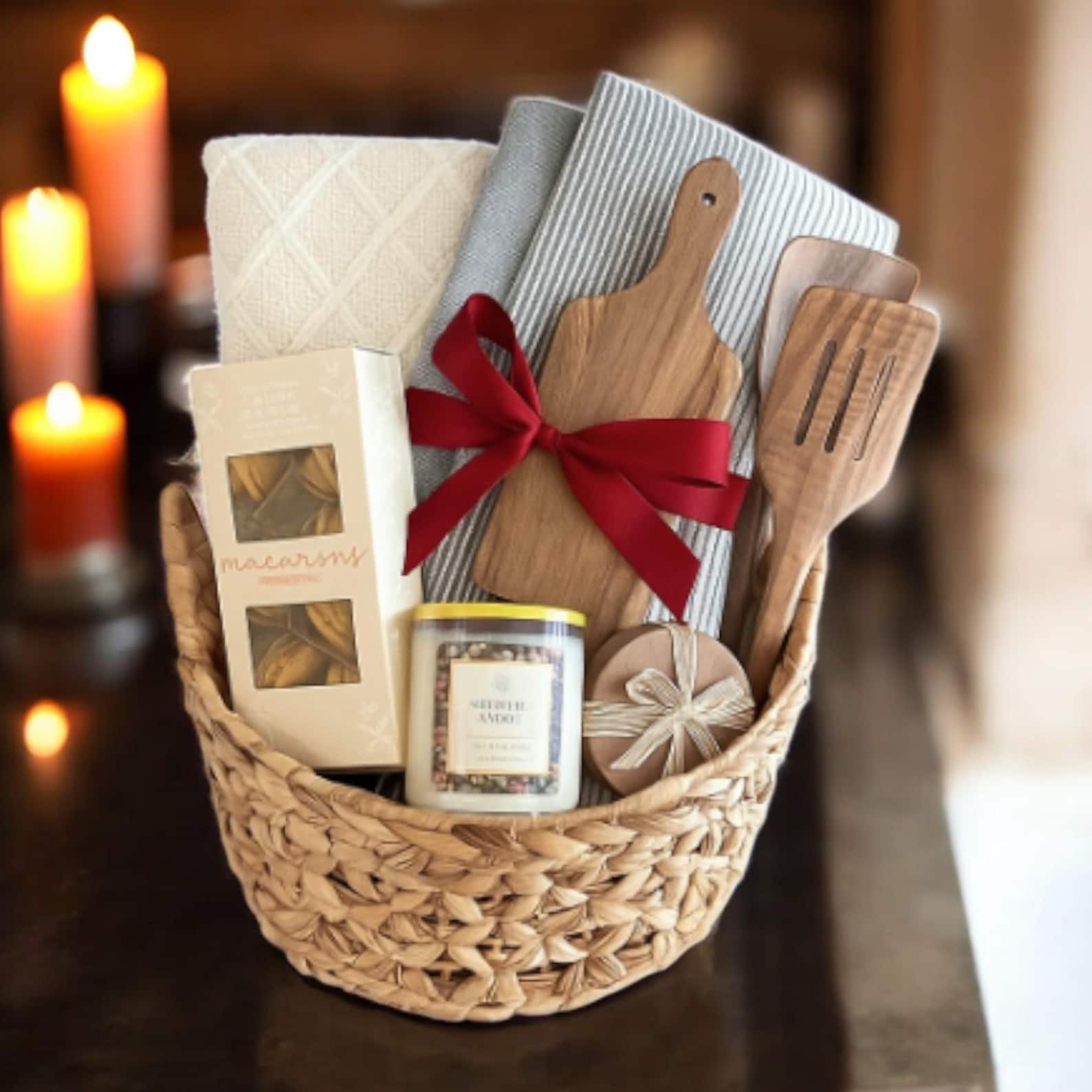 Housewarming Kitchen Gift Basket | New Home Gift | Hostess Gift ...
