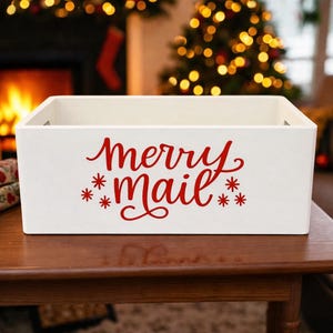 Christmas Card Storage Box - Christmas Decor - Etsy