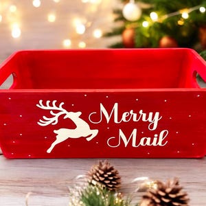 Christmas Card Storage Box - Christmas Decor - Etsy