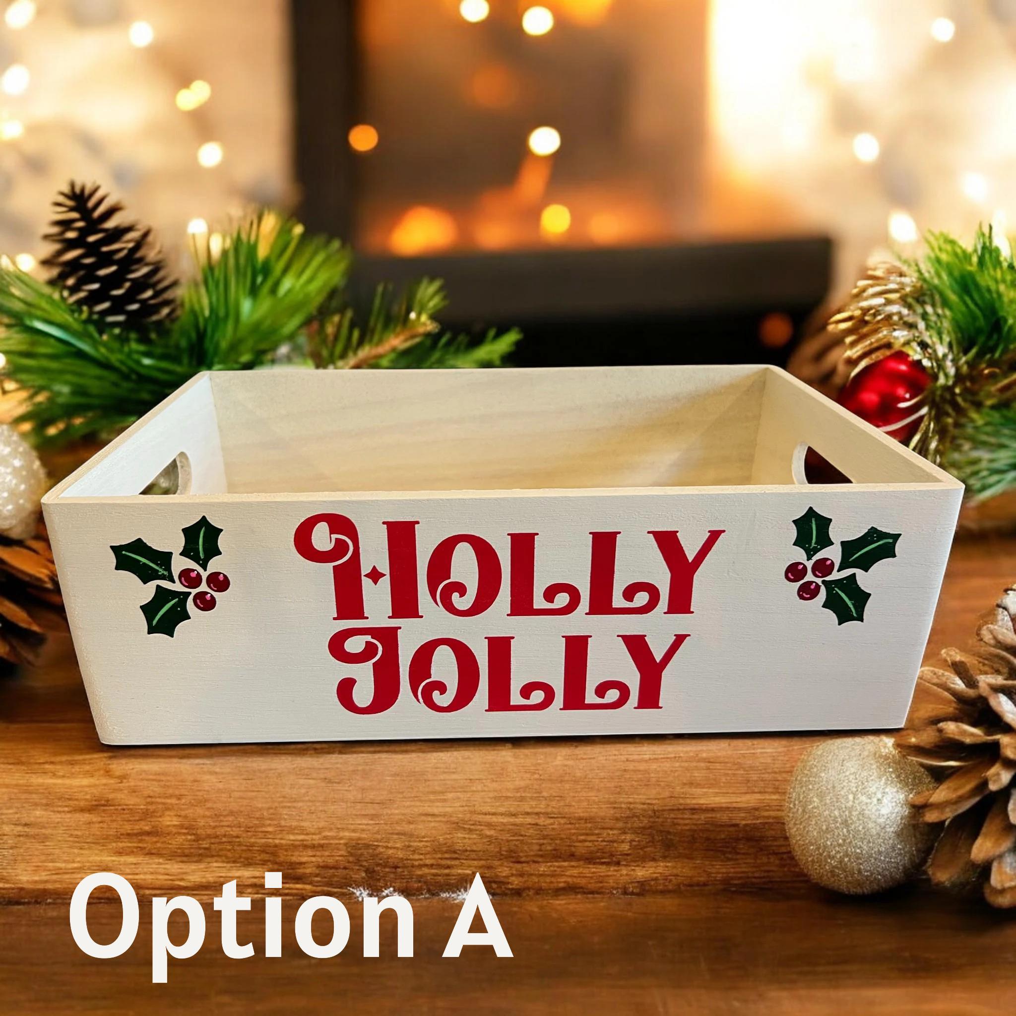 Christmas Card Storage Box - Christmas Decor - Etsy