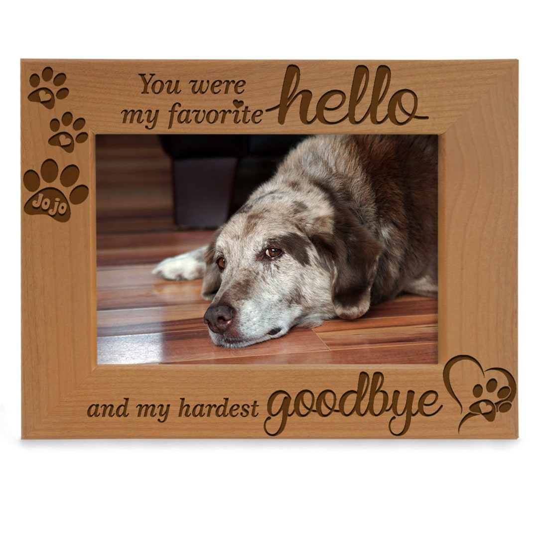 Personalized-you Were My Favorite Hello and My Hardest Goodbye ...