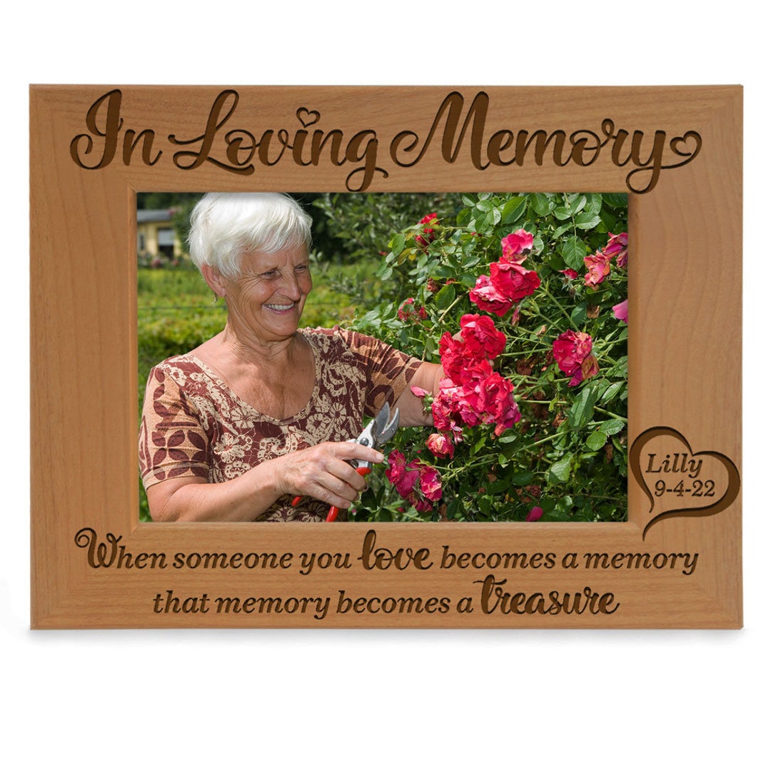 PERSONALIZED -in Loving Memory When Someone You Love Becomes A Memory ...