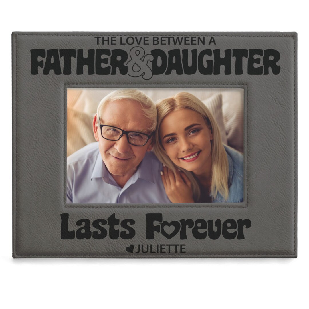 PERSONALIZED - the Love Between A Father & Daughter Lasts Forever ...