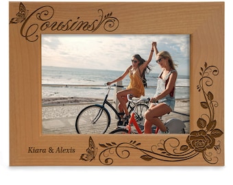 Personalized Cousins Gift, the Love Between Cousins, Long Distance ...