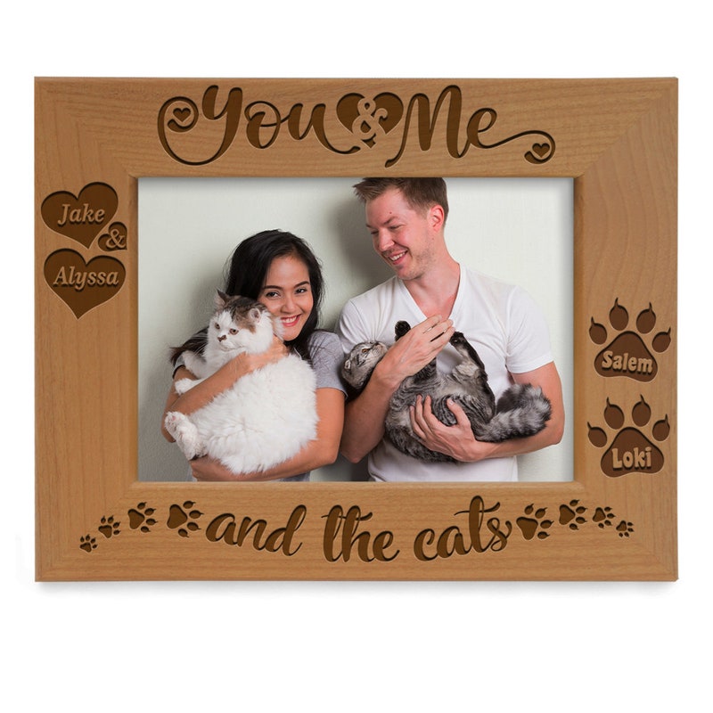 Cat Picture Frame - Etsy