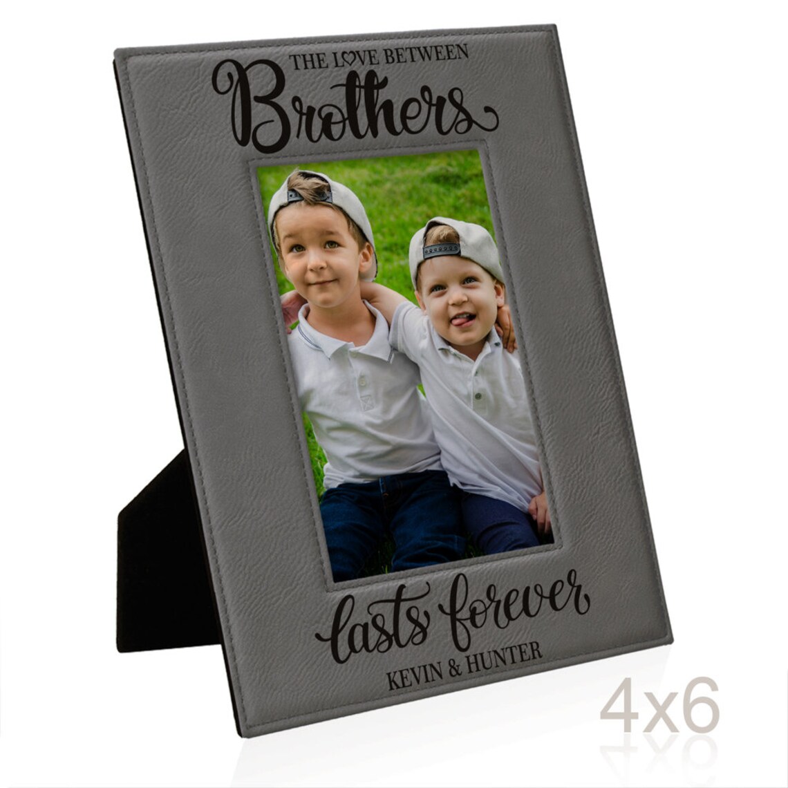 PERSONALIZED -the Love Between Brothers Lasts Forever Picture Frame ...