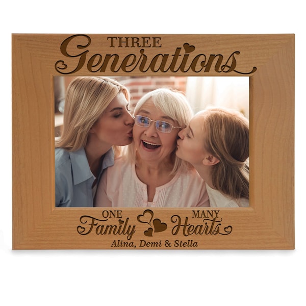 Three Generations Picture Frame - Etsy