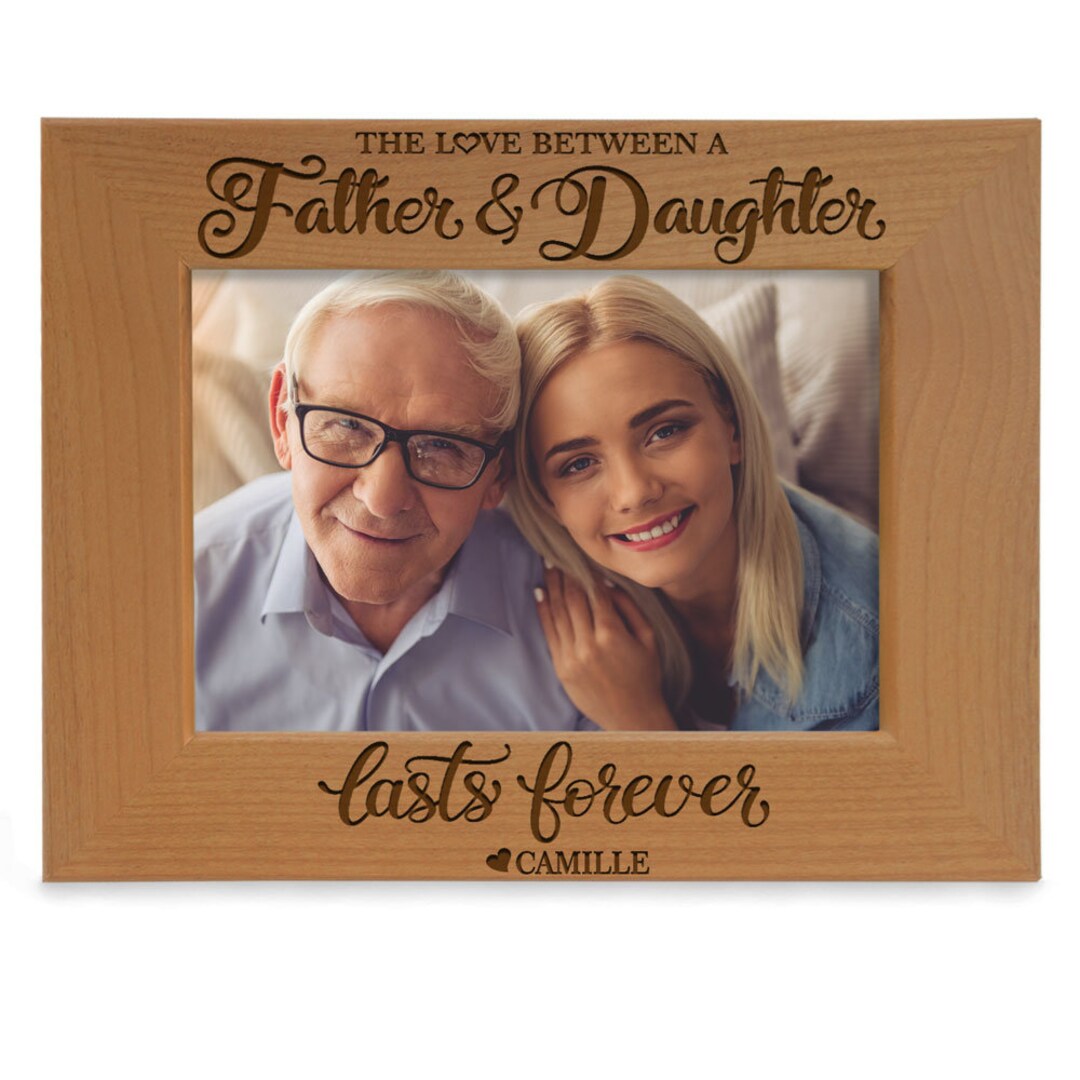 PERSONALIZED - the Love Between a Father & Daughter Lasts Forever ...