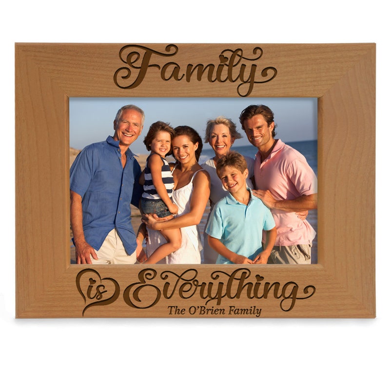 Family Picture Frame - Etsy