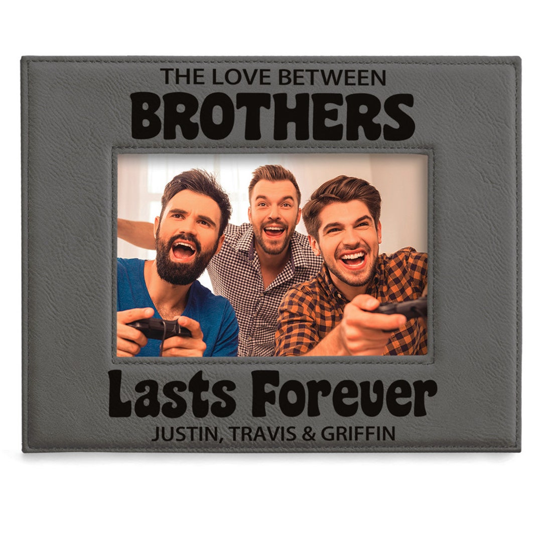 Personalized-the Love Between Brothers Lasts Forever Picture Frame ...
