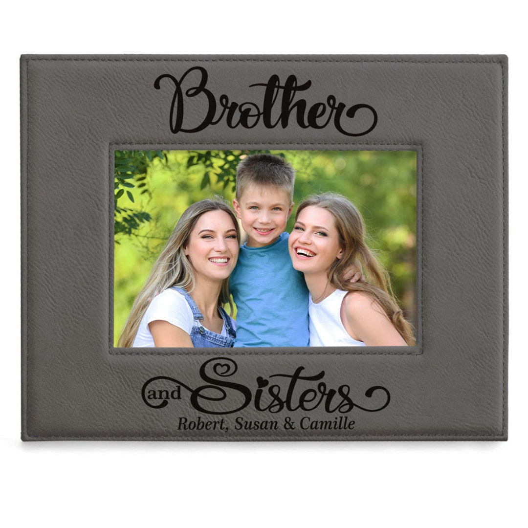 PERSONALIZED -brother & Sisters Picture Frame. Mother's Day, Father's ...
