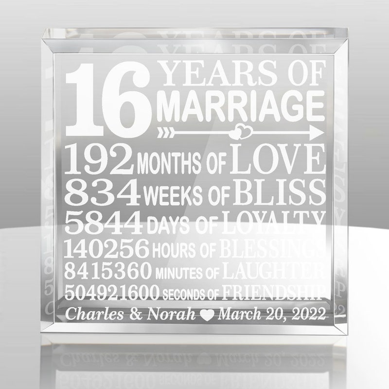 16th Anniversary - Etsy
