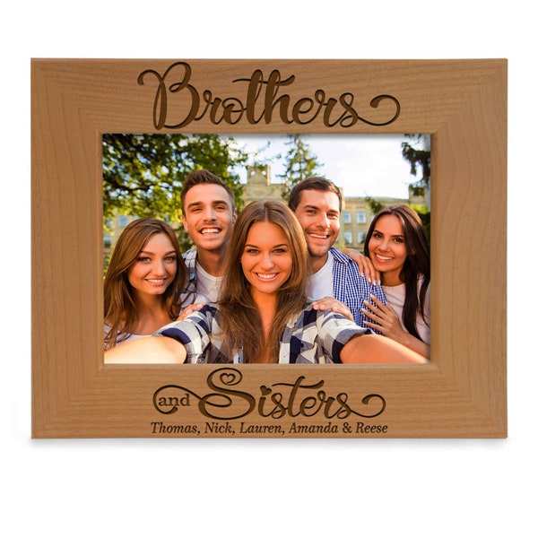 Siblings Picture Frame - Etsy