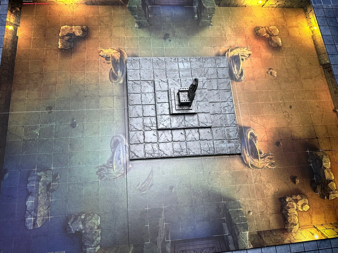 Onslaught Dungeon and Dragons Game Board Miniatures - Etsy