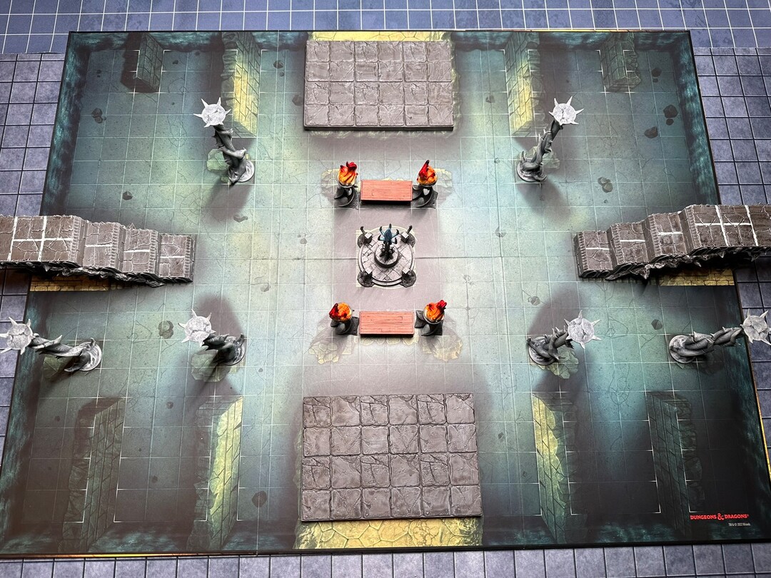 Onslaught Dungeons & Dragons 3D Board Miniatures - Etsy