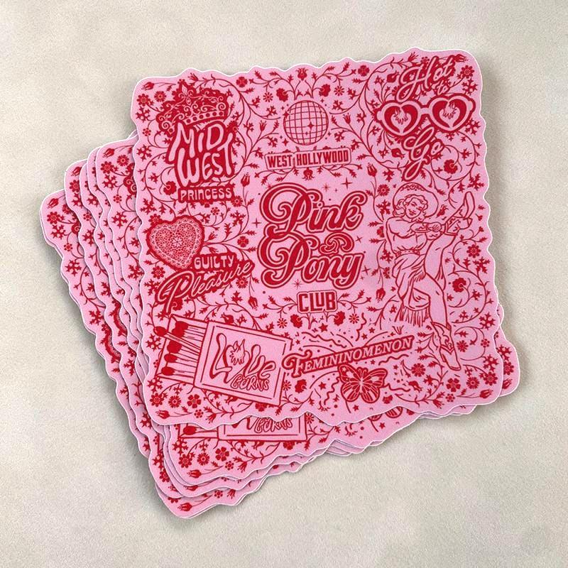 Chappell Roan Pink Pony Vinyl Sticker: Waterproof Fan Merch - Etsy