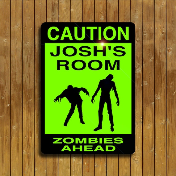 Personalized Zombie Sign - Etsy