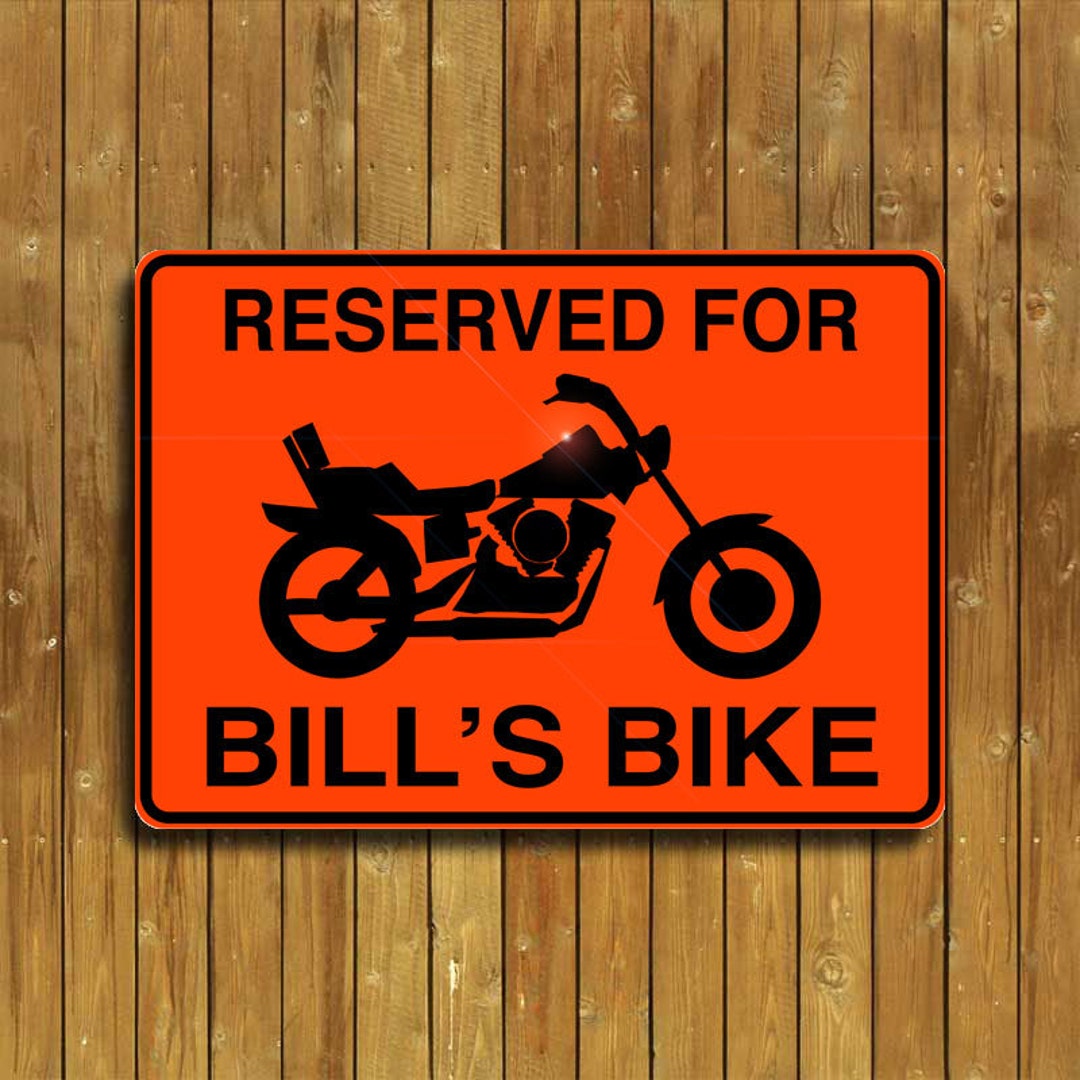 Personalized Motorcycle Sign - Etsy