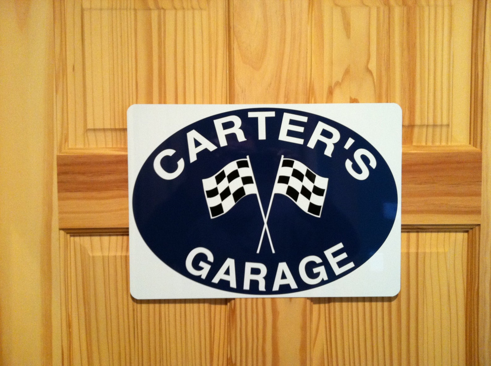 Personalized Aluminum Pit Stop Sign. Perfect for the Garage! - Etsy