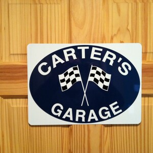 Personalized Aluminum Pit Stop Sign. Perfect for the Garage! - Etsy