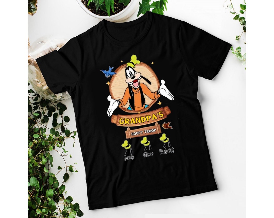 Personalized Dis.ney.land Grandpa's Goof Troop Shirt, Goofy Dad Shirt ...