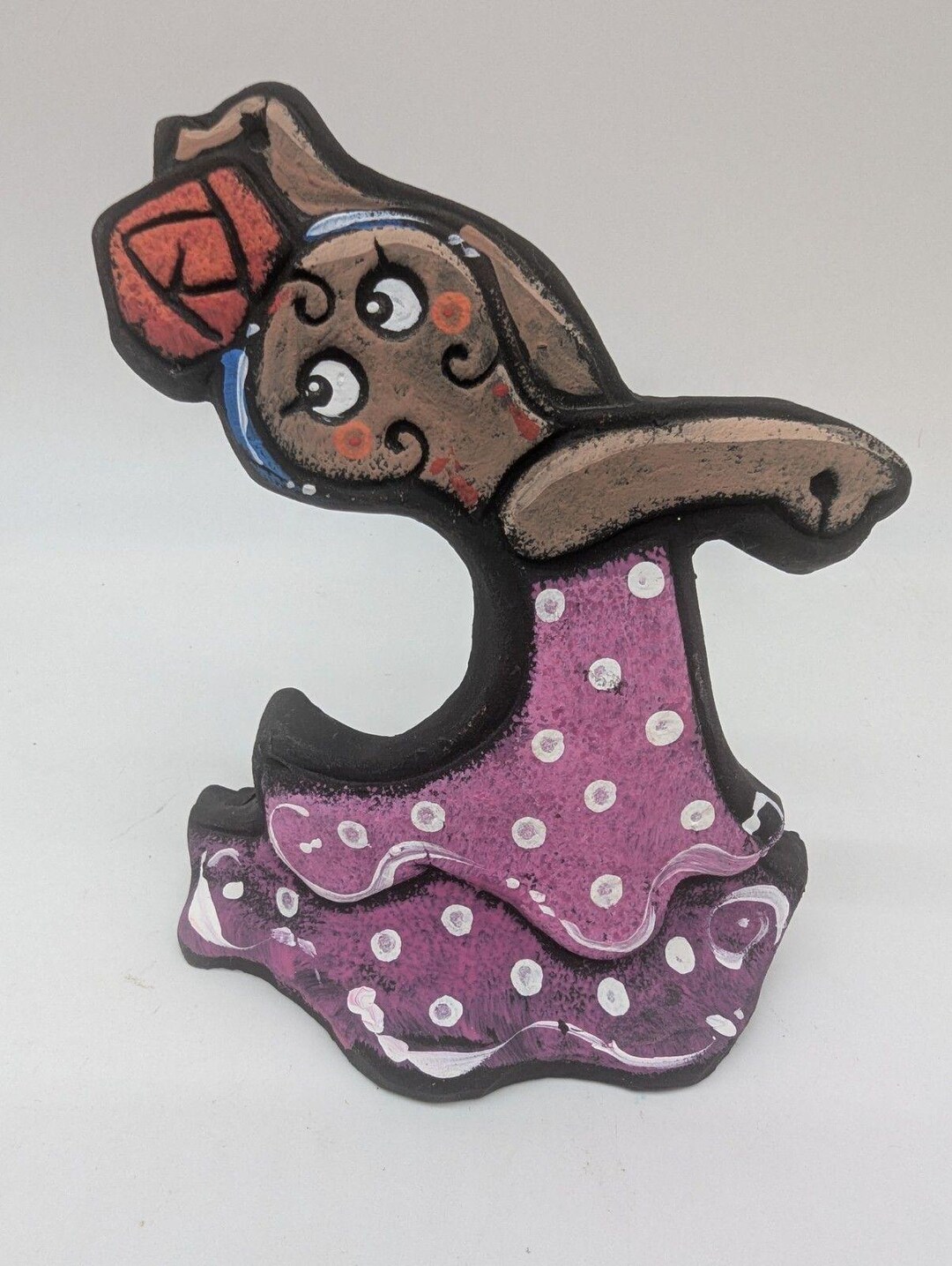 Flamenco Dancer Marked Antonio Ruano Figurine Folk Art Spain - Etsy