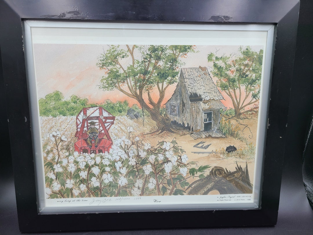 Cotton Farm Shack Limited Print Signed Jaybee 108/1000 Jaybee - Etsy